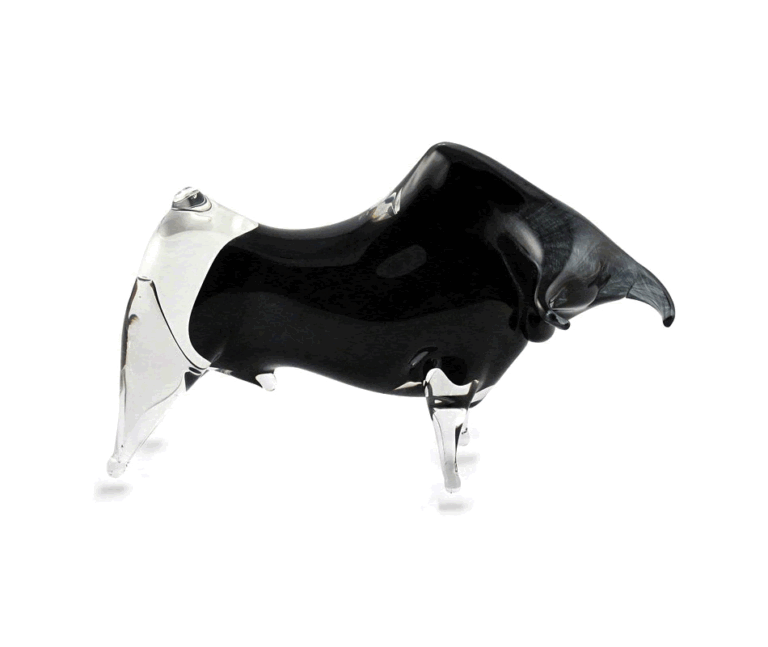 Billy Bull Glass Sculpture - eSvaja