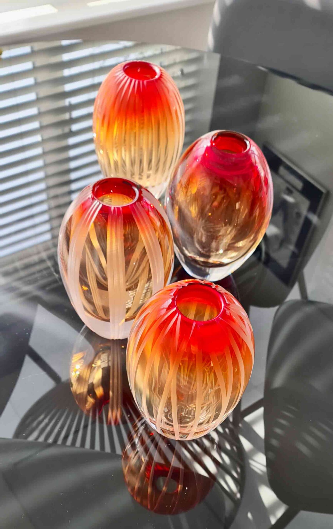 eSvaja, Handblown Glass Art Sculptures, Vases, Plates & More